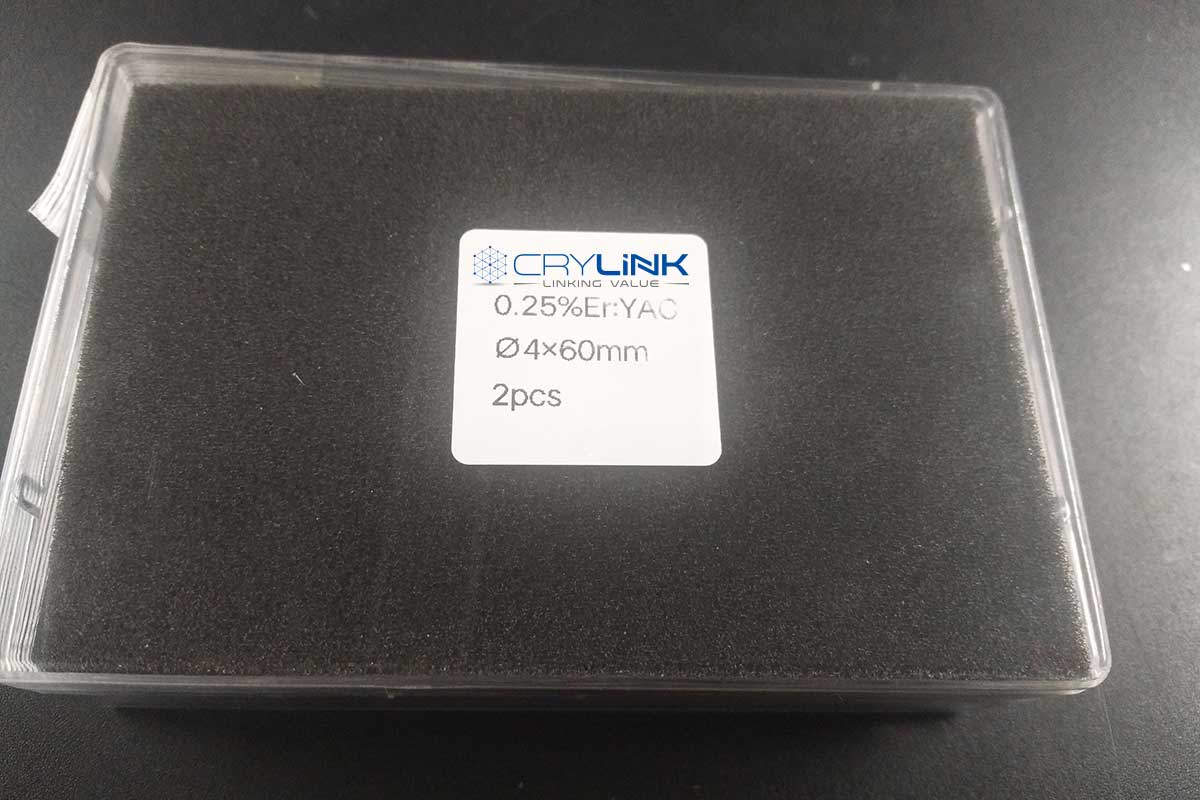 Er:YAG Crystal Crylink have Supplied - Laser Crylink