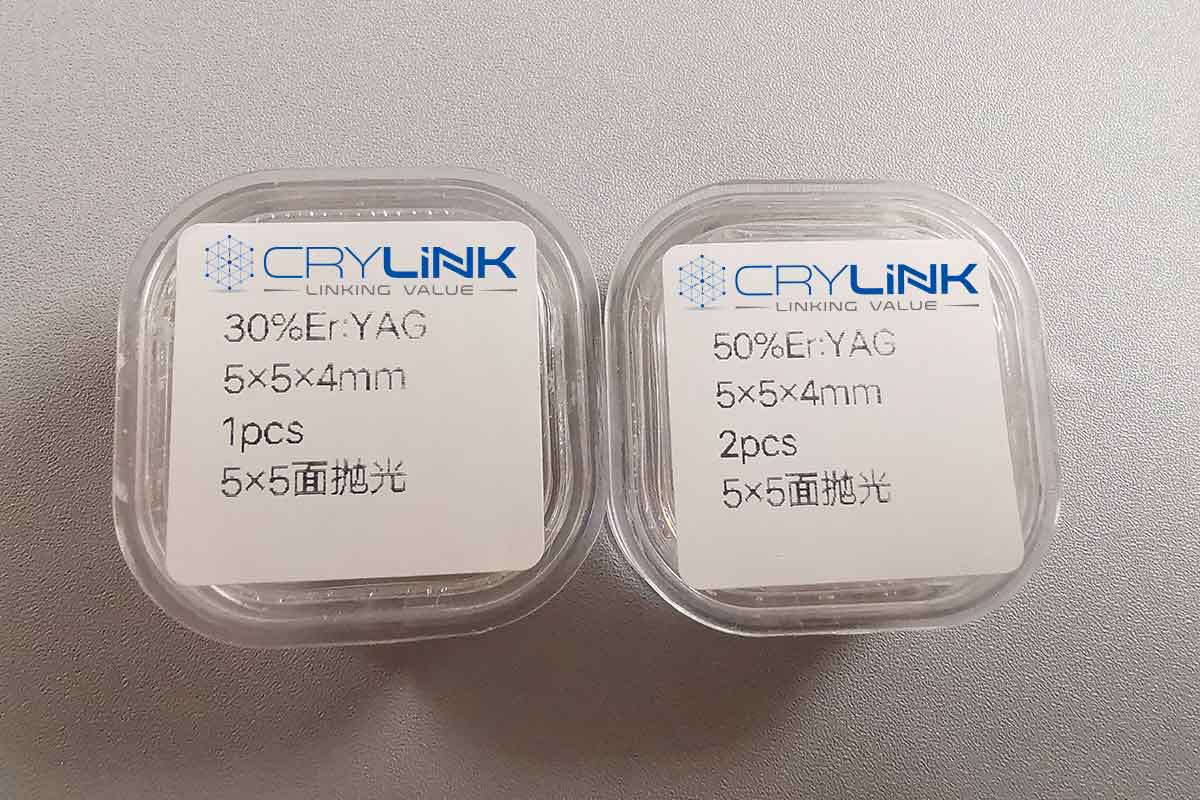 Er:YAG Crystal Crylink have Supplied - Laser Crylink