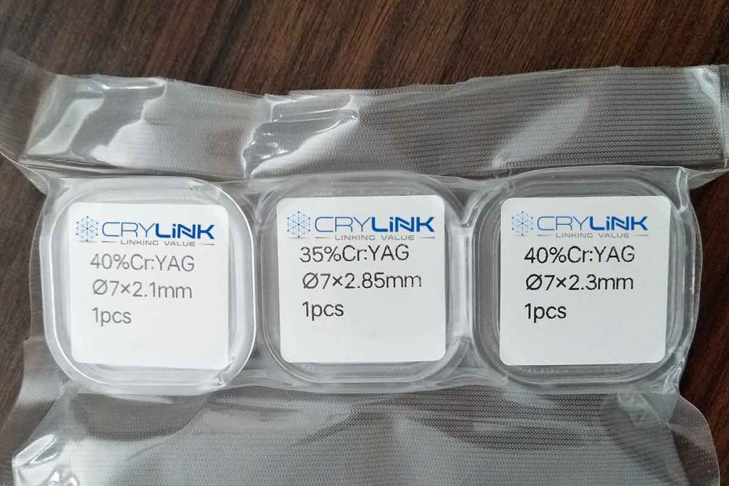 Cr:YAG Crystal - Laser Crylink