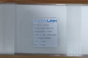 Cr:YAG Crystal - Laser Crylink