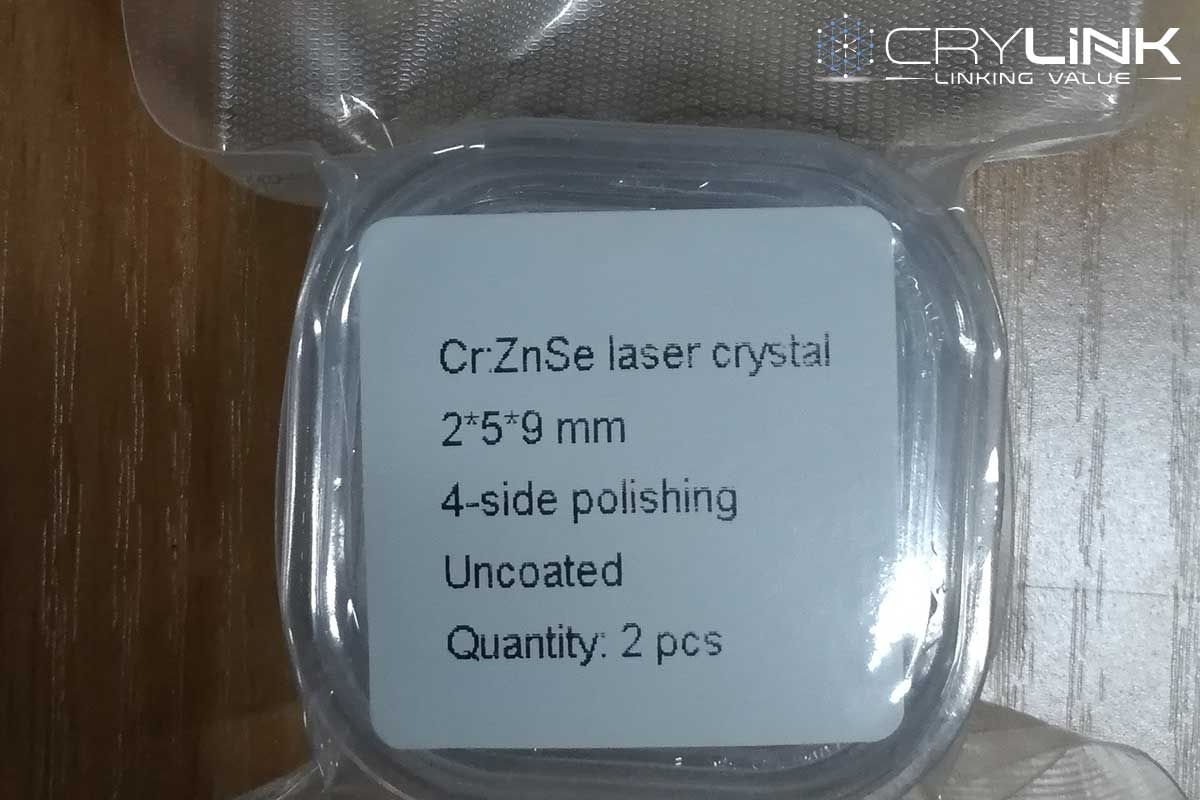 Cr:ZnSe Crystals Manufacture and Preocessing - Laser Crylink