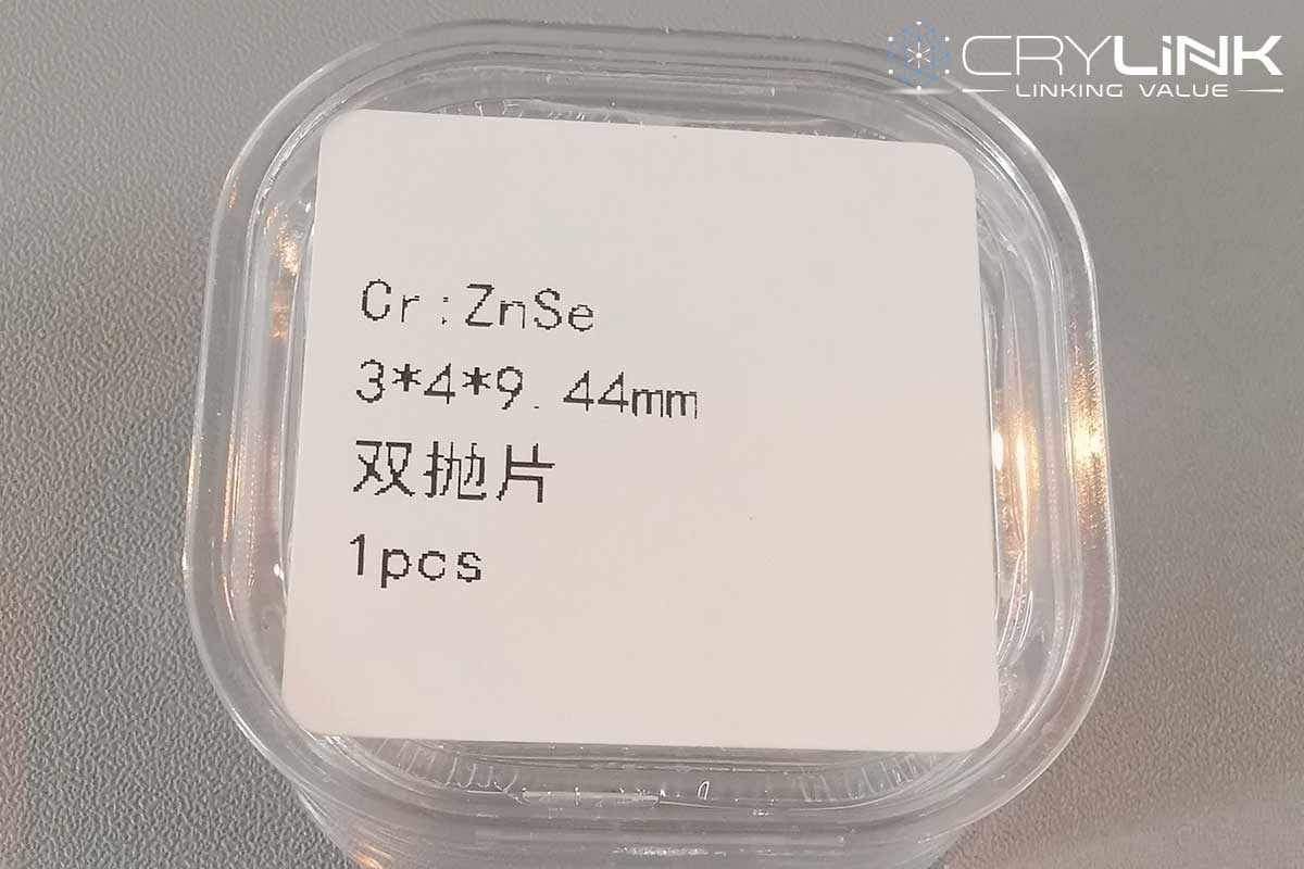 Cr:ZnSe Crystals Manufacture and Preocessing - Laser Crylink