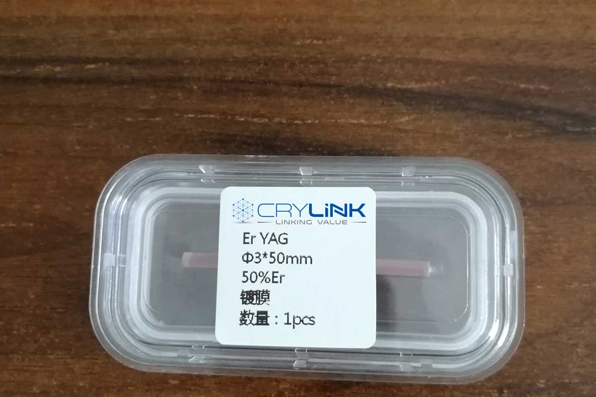 Er:YAG Crystal Crylink have Supplied - Laser Crylink