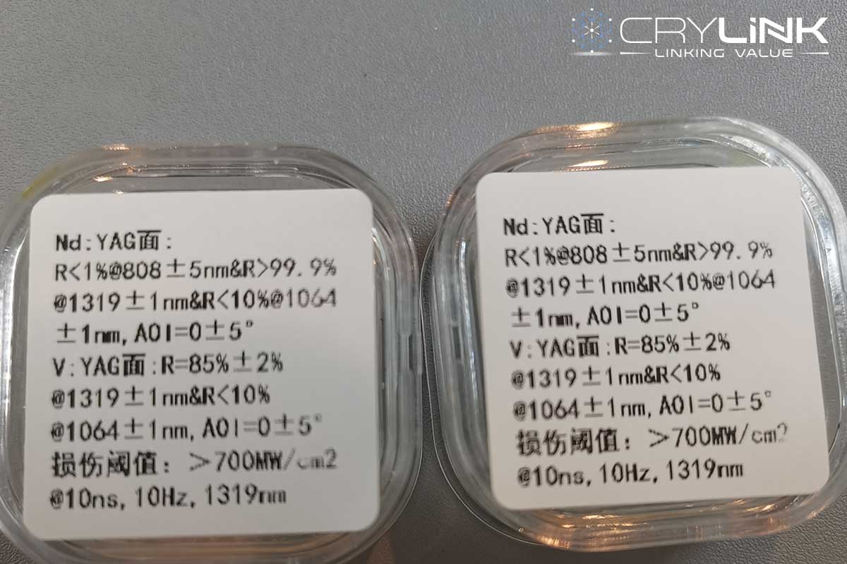 Nd:YAG Crystal Crylink have Supplied - Laser Crylink