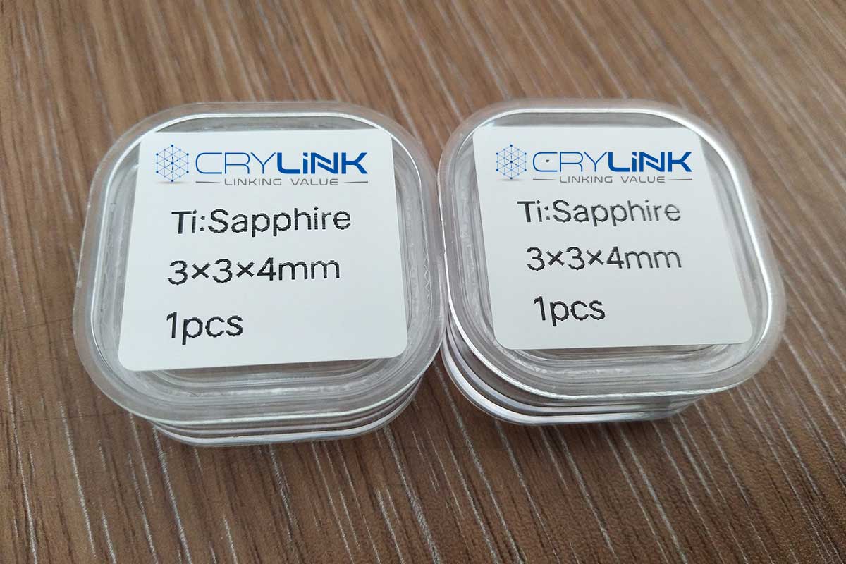 Ti:Sapphire Crystal Crylink have Supplied - Laser Crylink