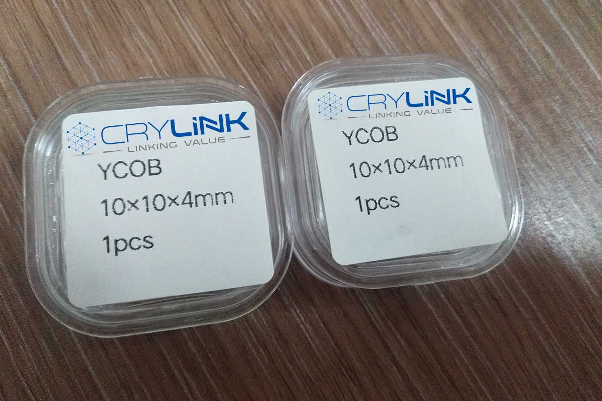 YCOB (YCa4O(BO3)3) Nonlinear Crystal Manufacturer - Laser Crylink