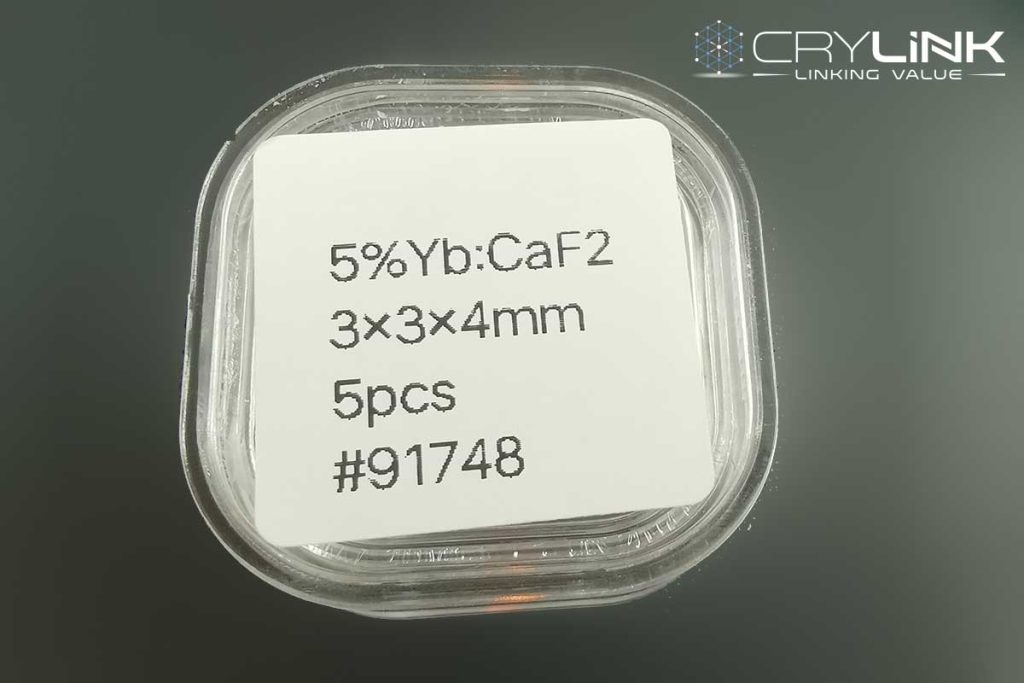 Yb:CaF2 Crystal Crylink have Supplied - Laser Crylink