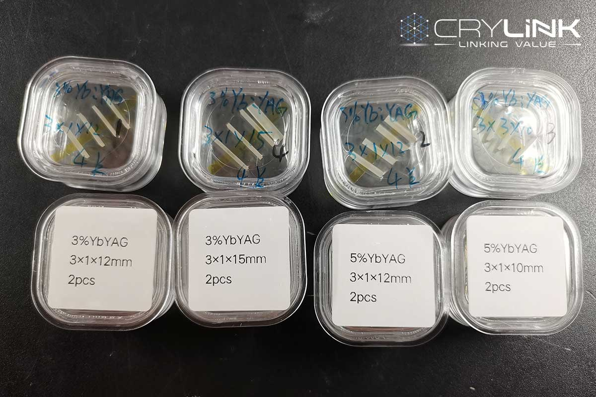 Yb:YAG Crystal Applications in Industrial Ultrafast Lasers