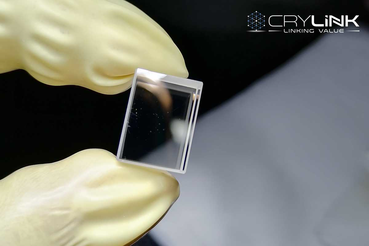 TeO2 Crystal For 370nm Acousto-Optic Modulation - Laser Crylink